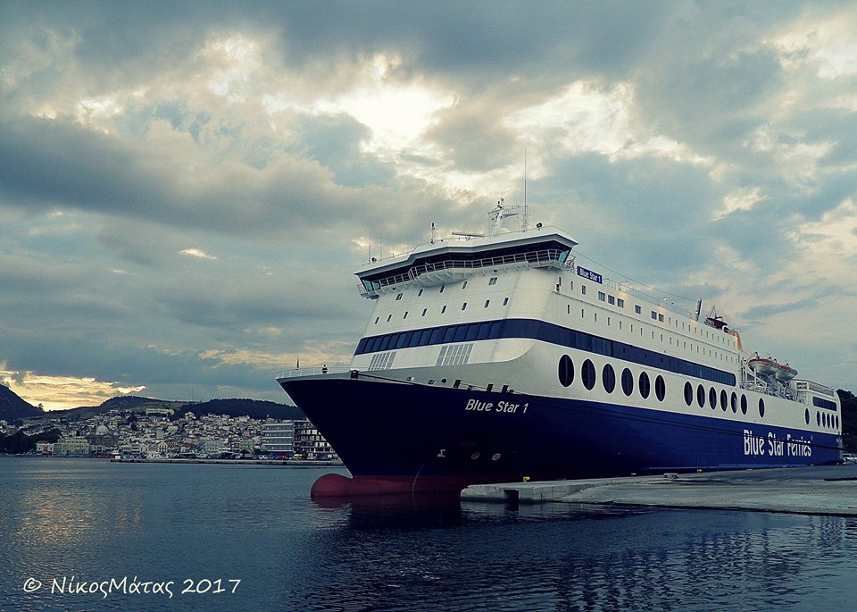 No.1496 Blue Star 1 launched 1999 | The World's Passenger Ships