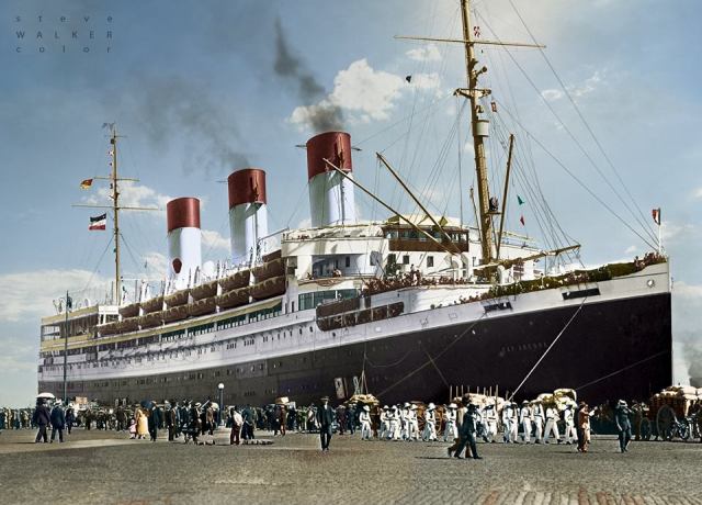 No.452 Cap Arcona launched in 1927 | The World's Passenger Ships