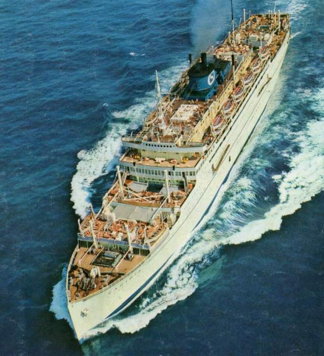 No.447 Vulcania launched in 1926 | The World's Passenger Ships