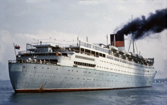 No.761 Caronia launched in 1947 | The World's Passenger Ships