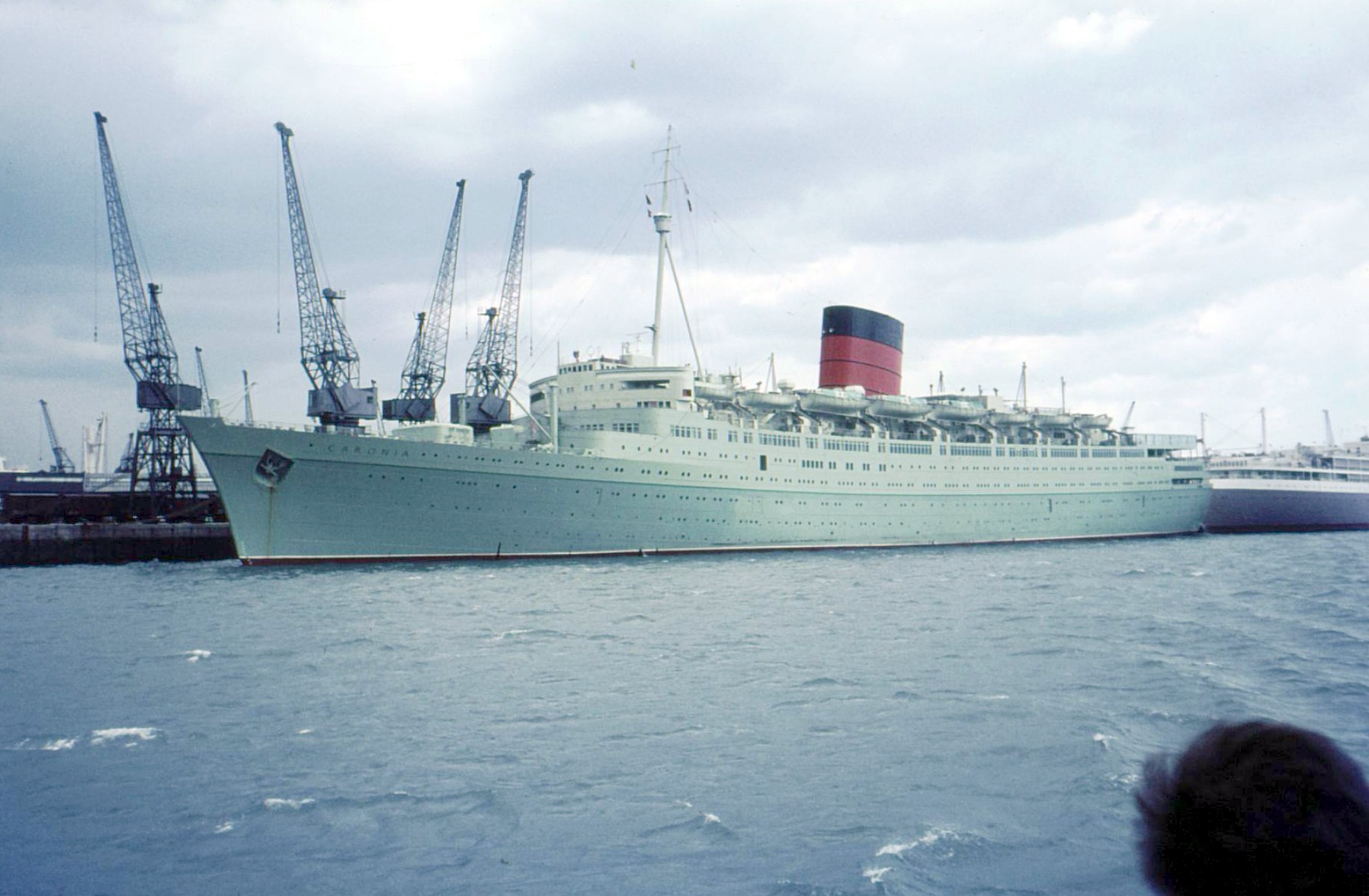 No.761 Caronia launched in 1947 | The World's Passenger Ships