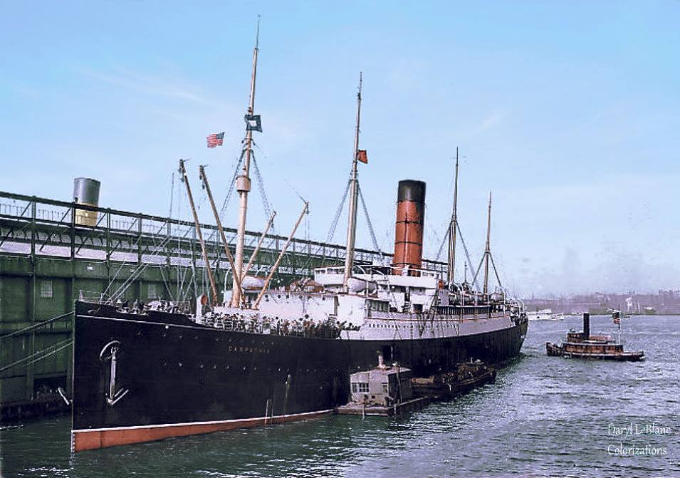 No.78 Carpathia launched in 1902 | The World's Passenger Ships