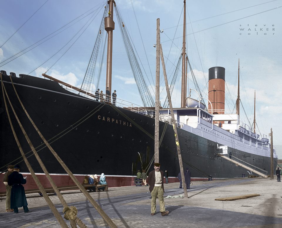 No.78 Carpathia launched in 1902 | The World's Passenger Ships