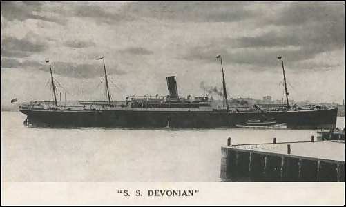 No.49 Devonian launched in 1900 | The World's Passenger Ships