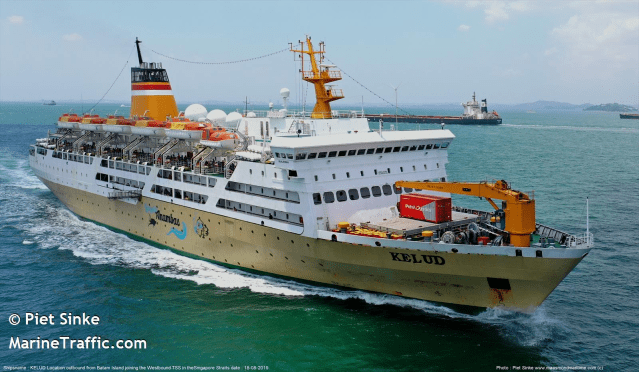 No.1464 Kelud launched in 1998 | The World's Passenger Ships