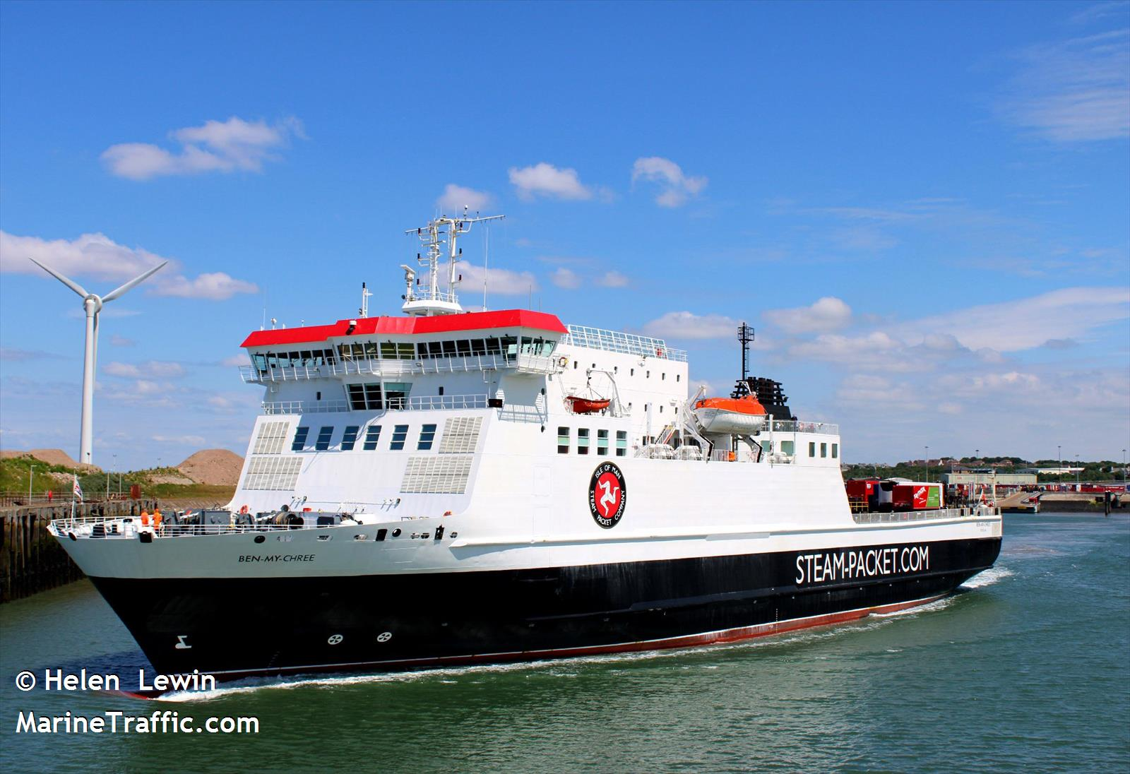 No.1459 Ben My Chree launched in 1998 | The World's Passenger Ships