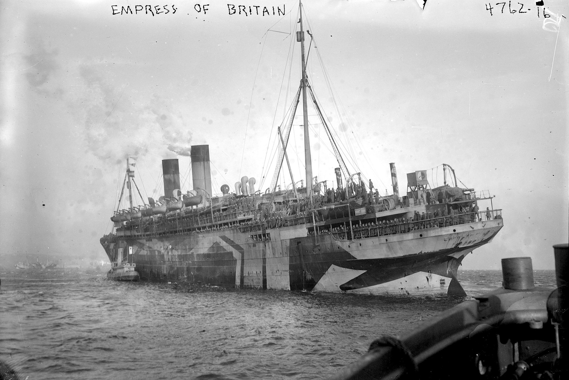 No.105 Empress of Britain launched in 1905 | The World's Passenger Ships