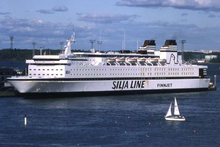 No.1063 Finnjet launched in 1976 | The World's Passenger Ships