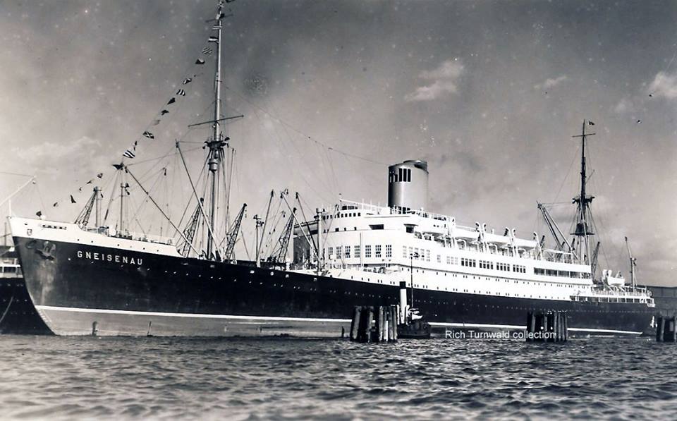 No.575 Gneisenau launched in 1935 | The World's Passenger Ships