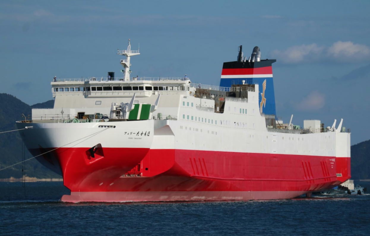No.2019 Ferry Takachiho launched 20 Oct 2021 | The World's Passenger Ships