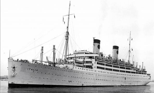 No.468 Kungsholm launched in 1928 | The World's Passenger Ships