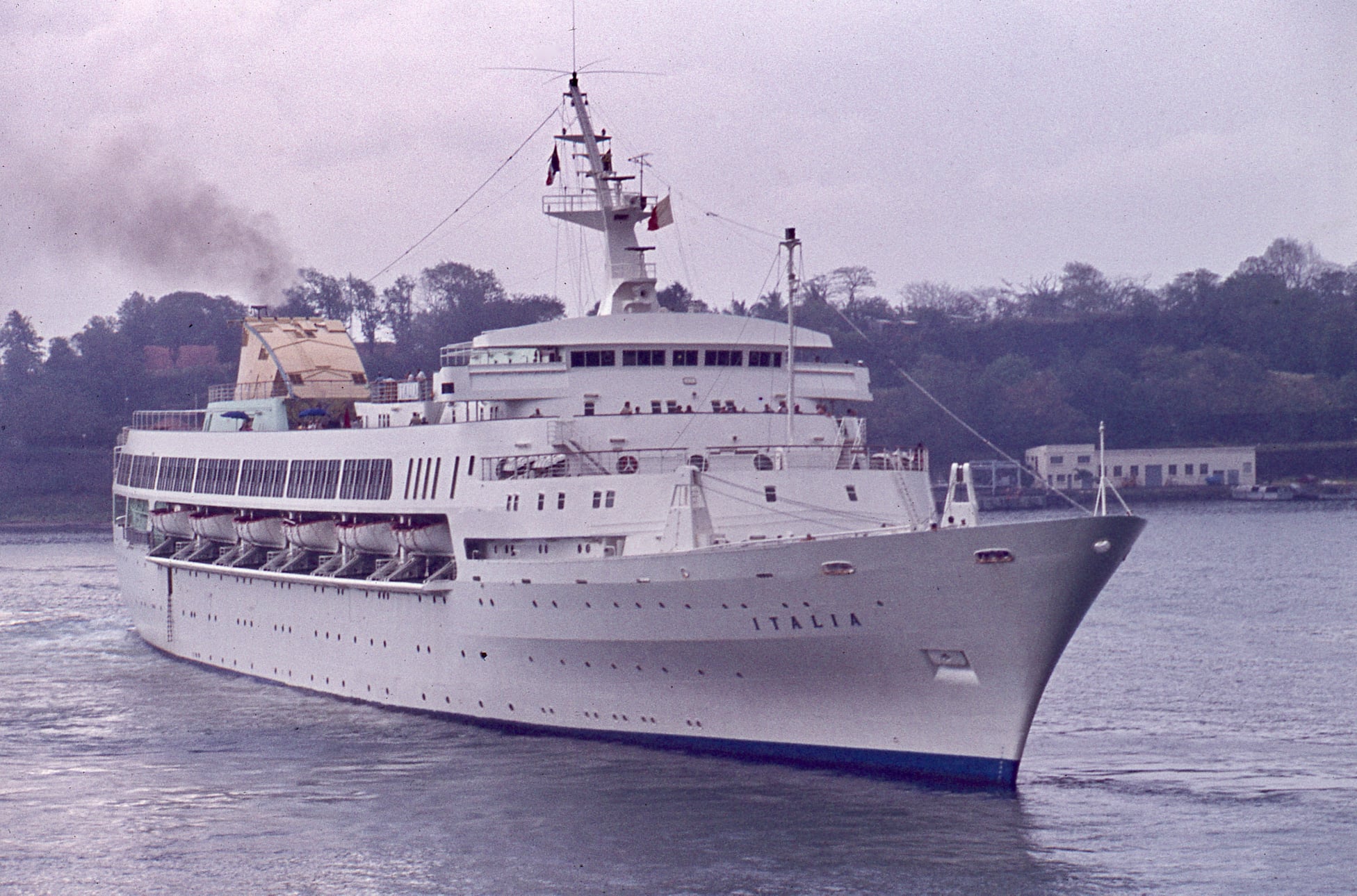 No.941 Italia launched in 1965 | The World's Passenger Ships