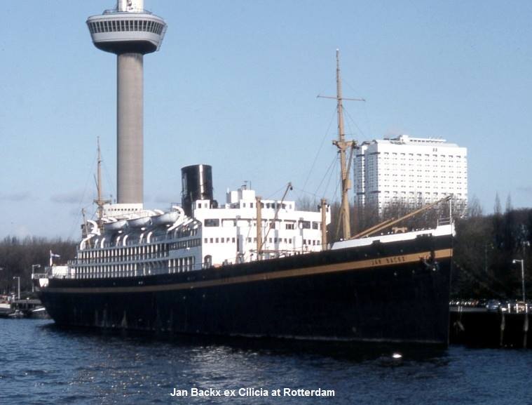 No.602 Cilicia launched in 1937 | The World's Passenger Ships
