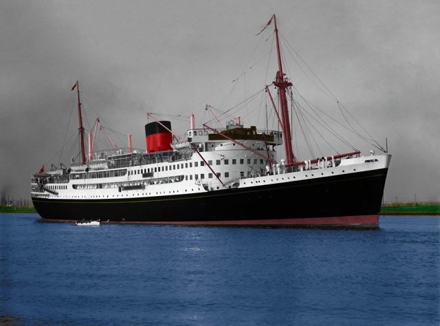 No.583 Kanimbla launched in 1935 | The World's Passenger Ships