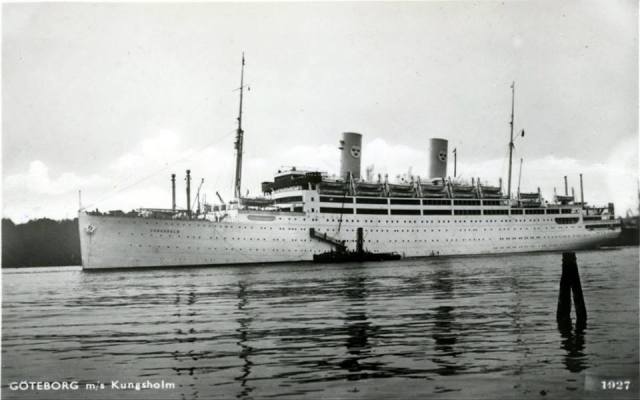 No.468 Kungsholm launched in 1928 | The World's Passenger Ships