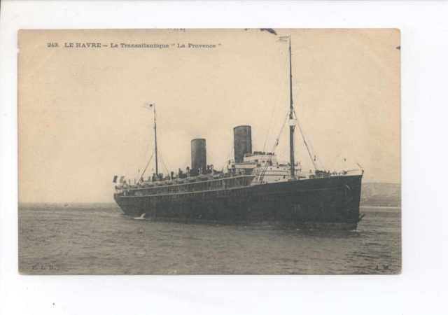 No.102 La Provence launched in 1905 | The World's Passenger Ships