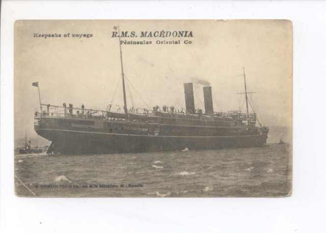 No.89 Macedonia launched in 1903 | The World's Passenger Ships