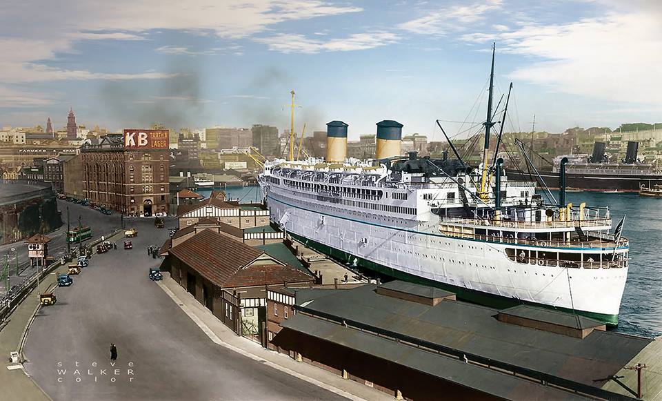 No.543 Mariposa launched 1931 | The World's Passenger Ships