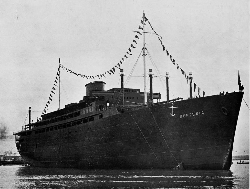 No.553 Neptunia launched in 1931 | The World's Passenger Ships