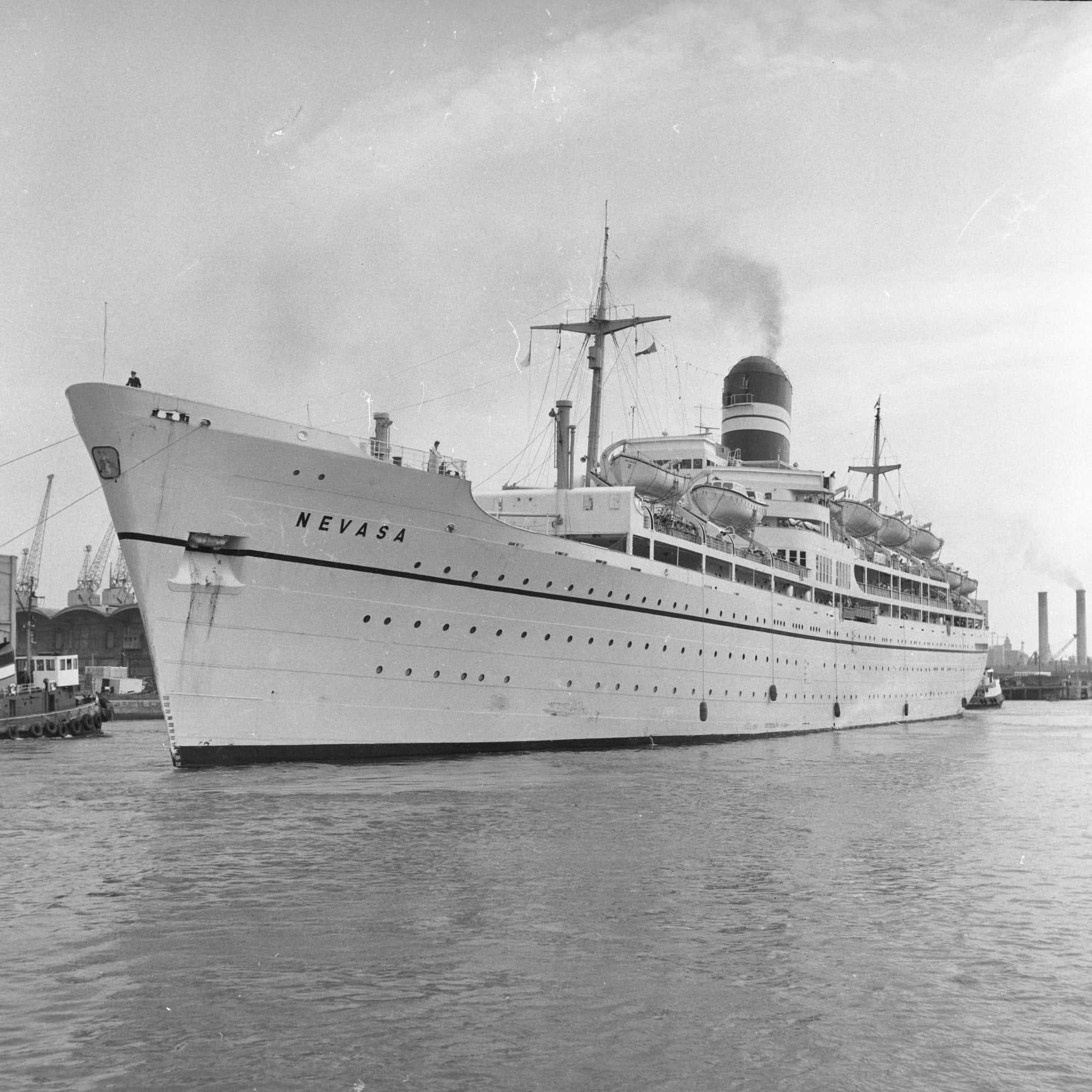 No.880 Nevasa launched in 1955 | The World's Passenger Ships