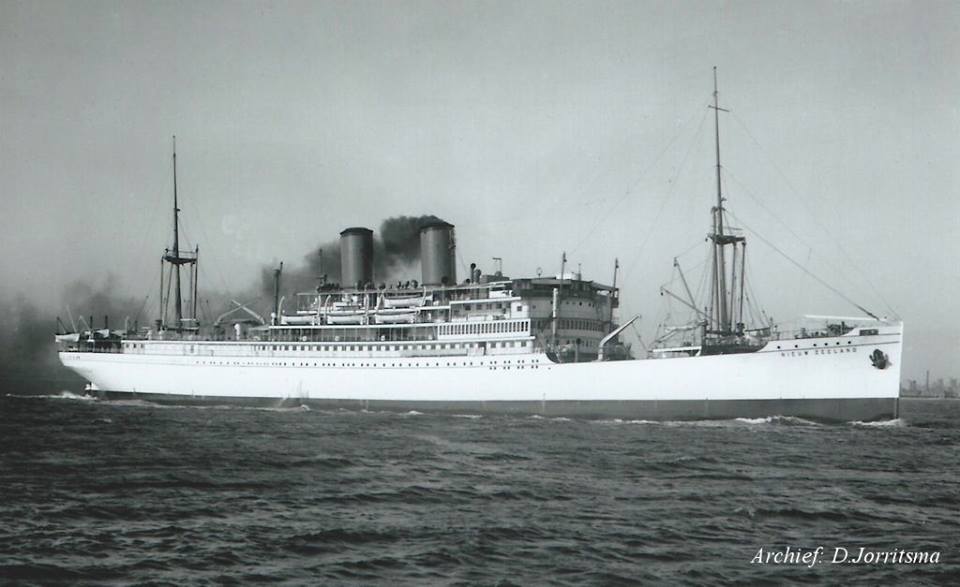 No.466 Nieuw Zeeland launched in 1928 | The World's Passenger Ships