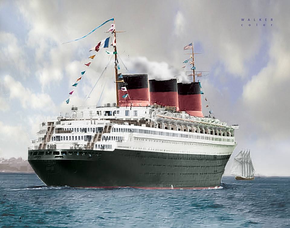 No.559 Normandie launched in 1932 | The World's Passenger Ships