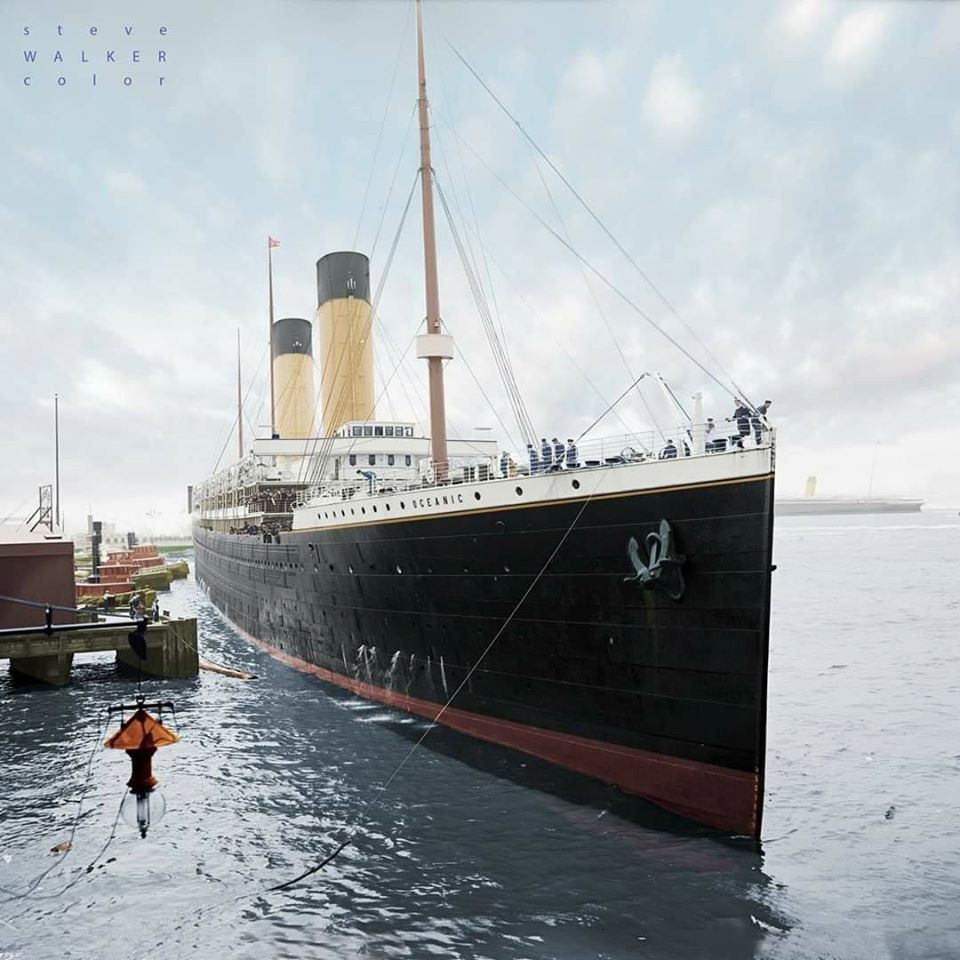 No.38 Oceanic launched in 1899 | The World's Passenger Ships