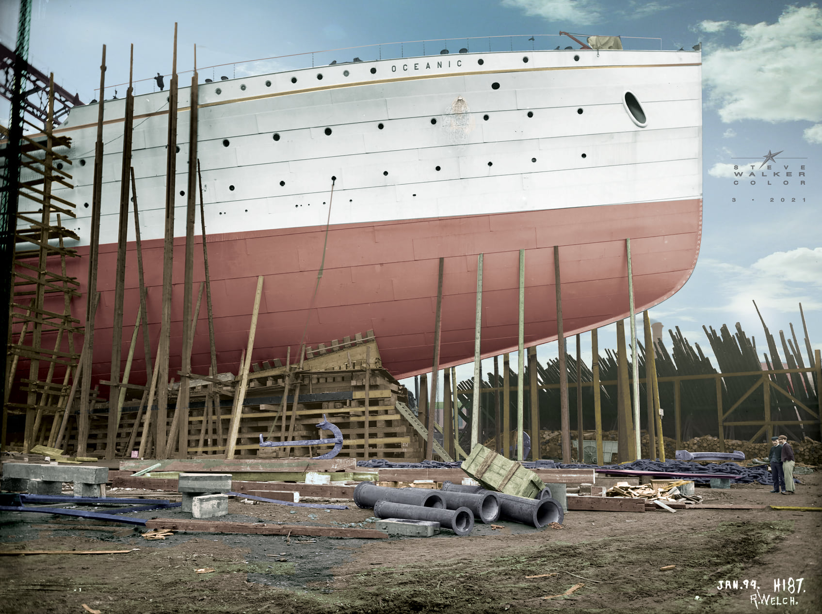 No.38 Oceanic launched in 1899 | The World's Passenger Ships