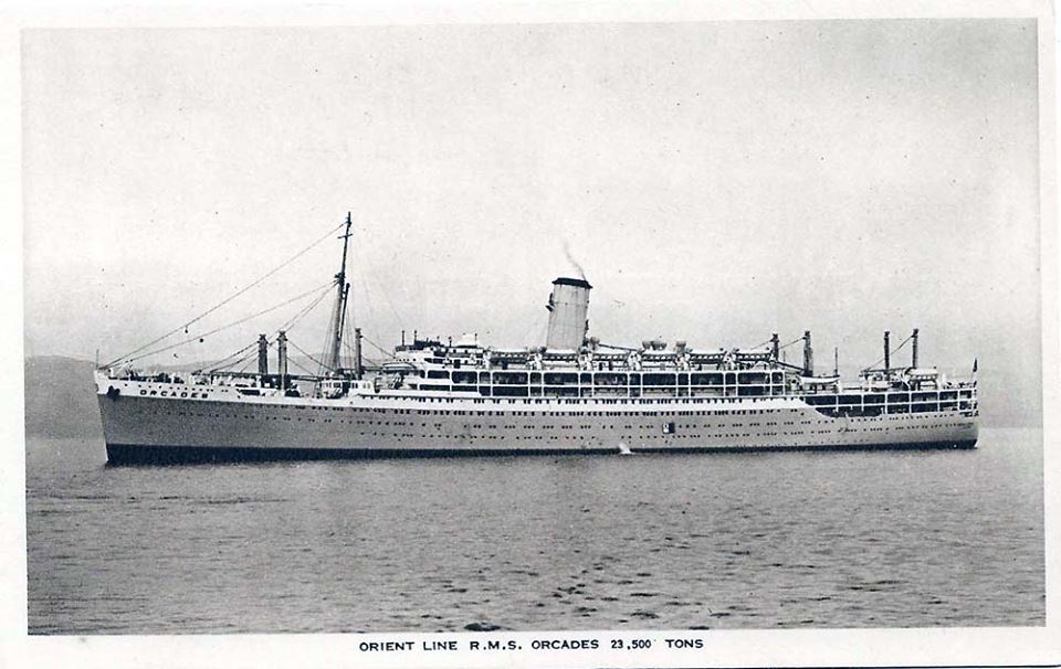 No.589 Orcades launched in 1936 | The World's Passenger Ships