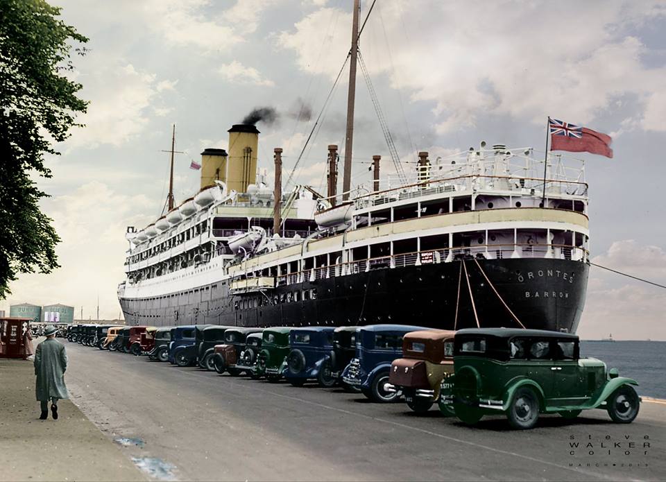No.488 Orontes launched in 1929 | The World's Passenger Ships