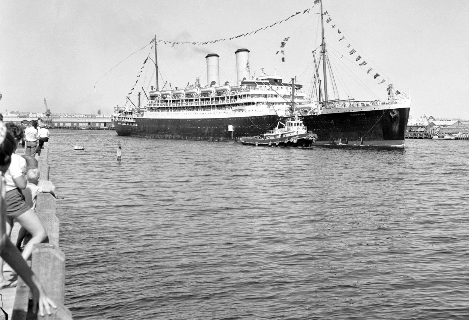 No.488 Orontes launched in 1929 | The World's Passenger Ships