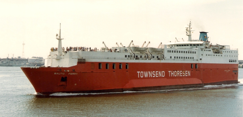 No.1078 Stena Trader launched in 1978 | The World's Passenger Ships
