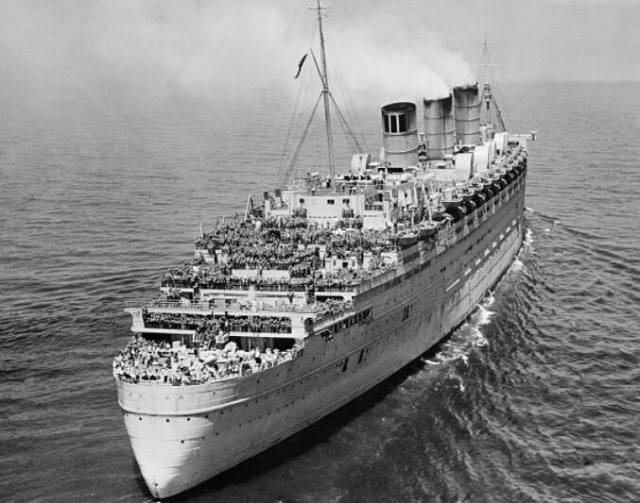 No.567 Queen Mary launched in 1934 | The World's Passenger Ships