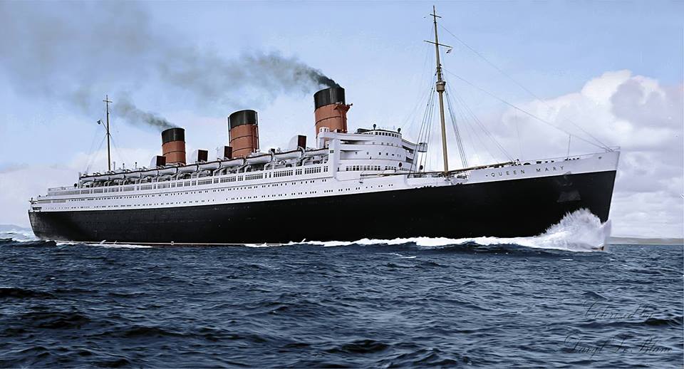 No.567 Queen Mary launched in 1934 | The World's Passenger Ships