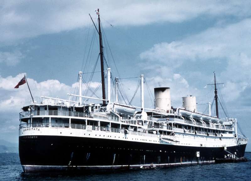 No.492 Rangitata launched 1929 | The World's Passenger Ships