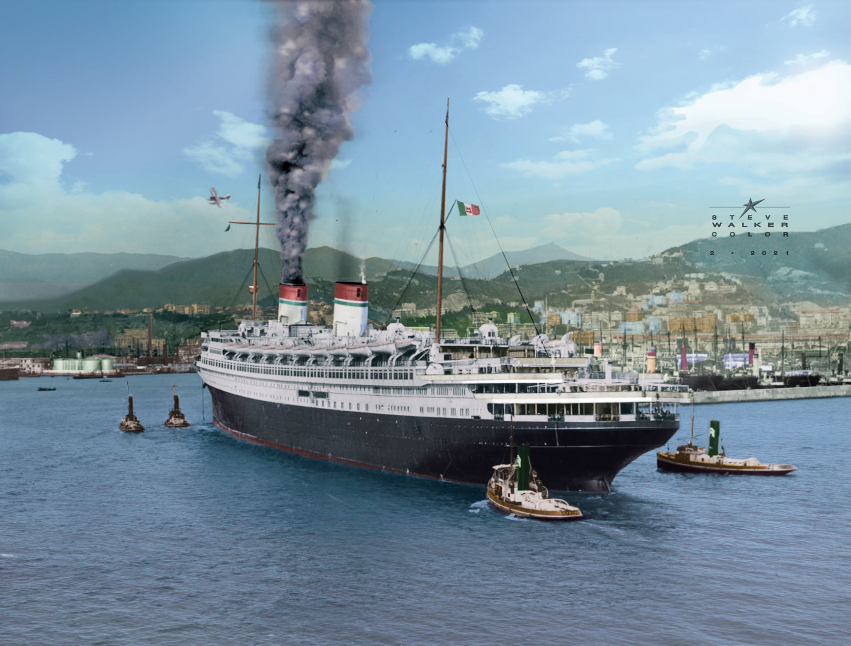 No.545 Rex launched in 1931 | The World's Passenger Ships