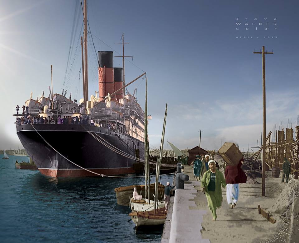 No.97 Caronia launched in 1904 | The World's Passenger Ships
