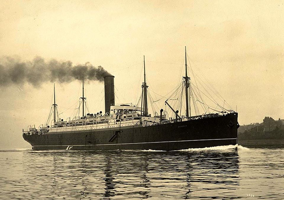 No.43 Saxonia launched in 1899 | The World's Passenger Ships
