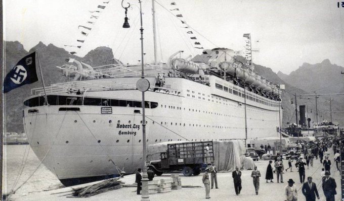 No.607 Robert Ley launched in 1938 | The World's Passenger Ships