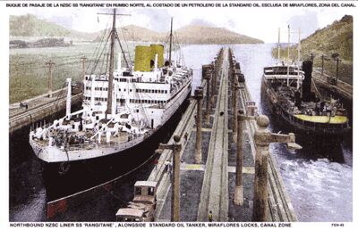 No.498 Rangitane launched 1929 | The World's Passenger Ships