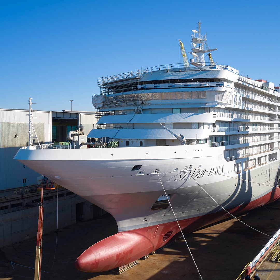 No.1992 Silver Dawn floated out 14 Jan 2021 | The World's Passenger Ships