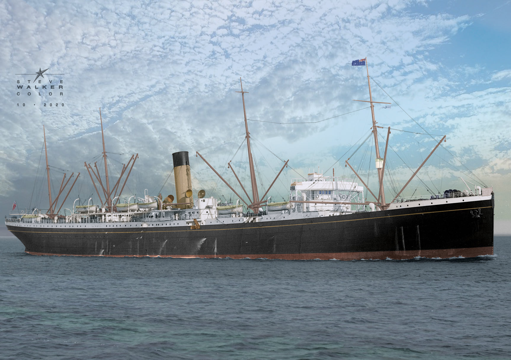 No.57 Suevic launched in 1900 | The World's Passenger Ships