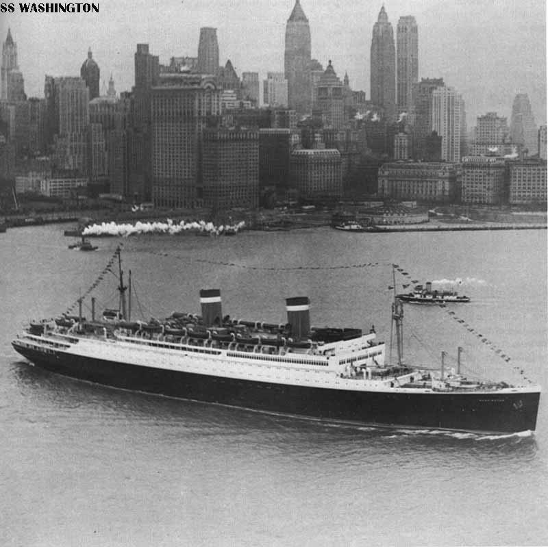 No.556 Washington launched in 1932 | The World's Passenger Ships