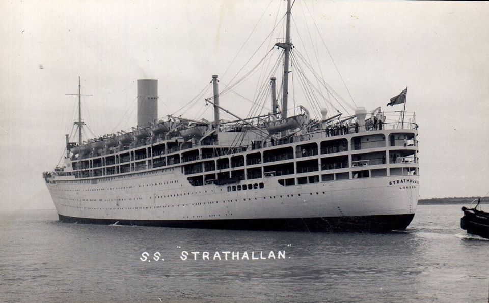 No.599 Strathallan launched in 1937 | The World's Passenger Ships