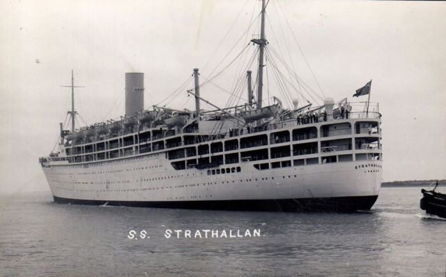 No.599 Strathallan launched in 1937 | The World's Passenger Ships