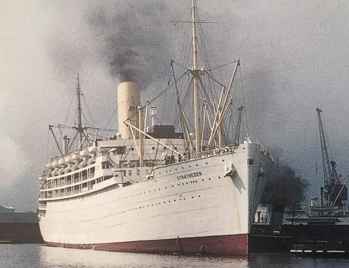 No.598 Stratheden launched in 1937 | The World's Passenger Ships