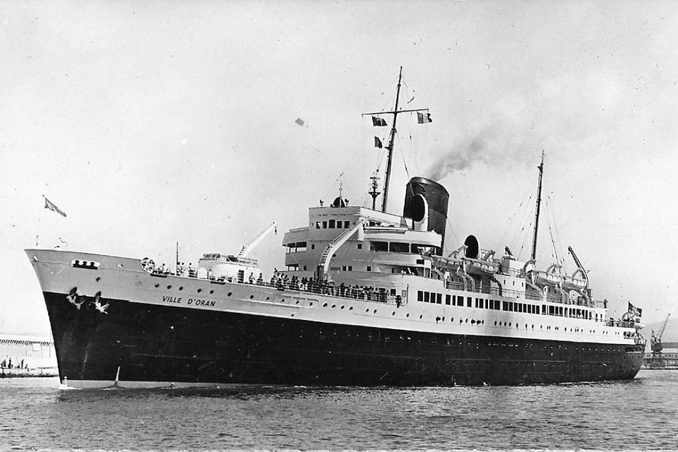 No.580 Ville d’Oran launched in 1935 | The World's Passenger Ships