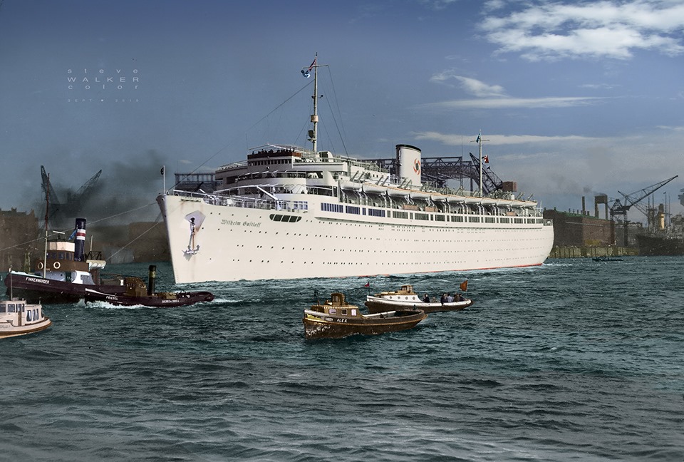 No.591 Wilhelm Gustloff launched in 1937 | The World's Passenger Ships