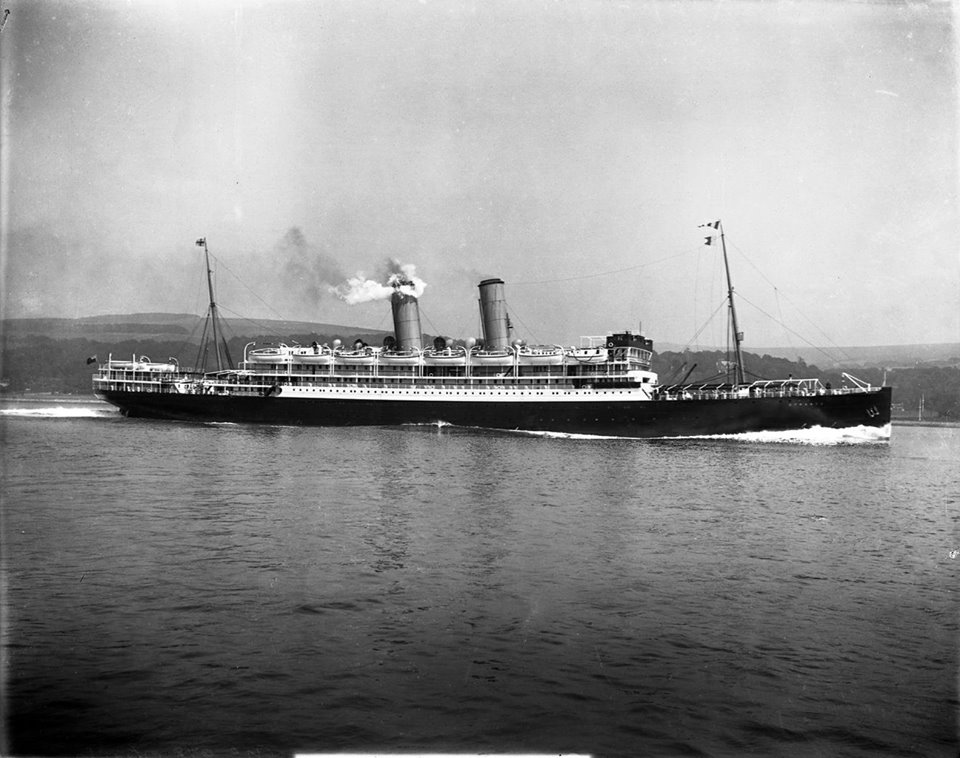 No.141 Otranto launched in 1909 | The World's Passenger Ships