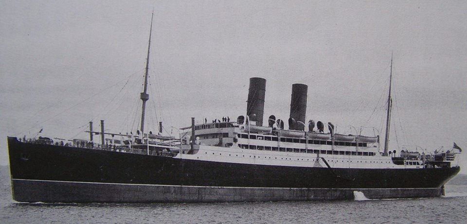 No.206 Andania launched in 1913 | The World's Passenger Ships